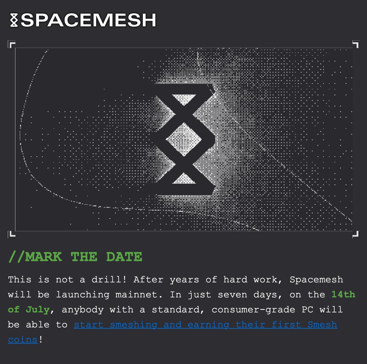 Feng Liu on Twitter: "噢我的天啊，古董级区块链项目 Spacemesh 终终终终终终终于要上线主网了！ 对不起，，我已经彻底忘了这个链是干嘛用的了。就记得 4、5 年前 ...