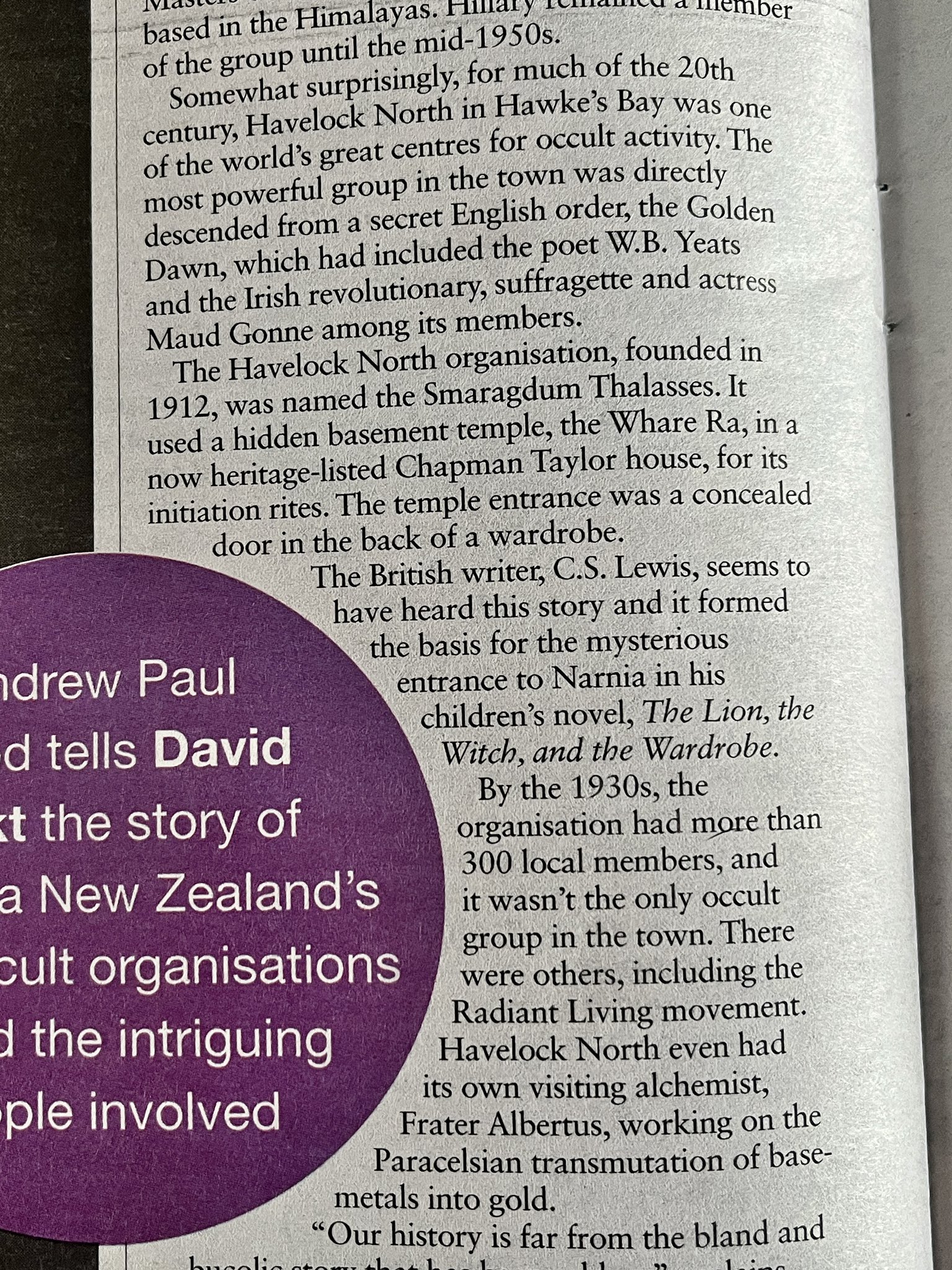 Yvonne Lorkin on Twitter: "Intriguing piece in the weekend https://t.co/seK2sflYbu about ...