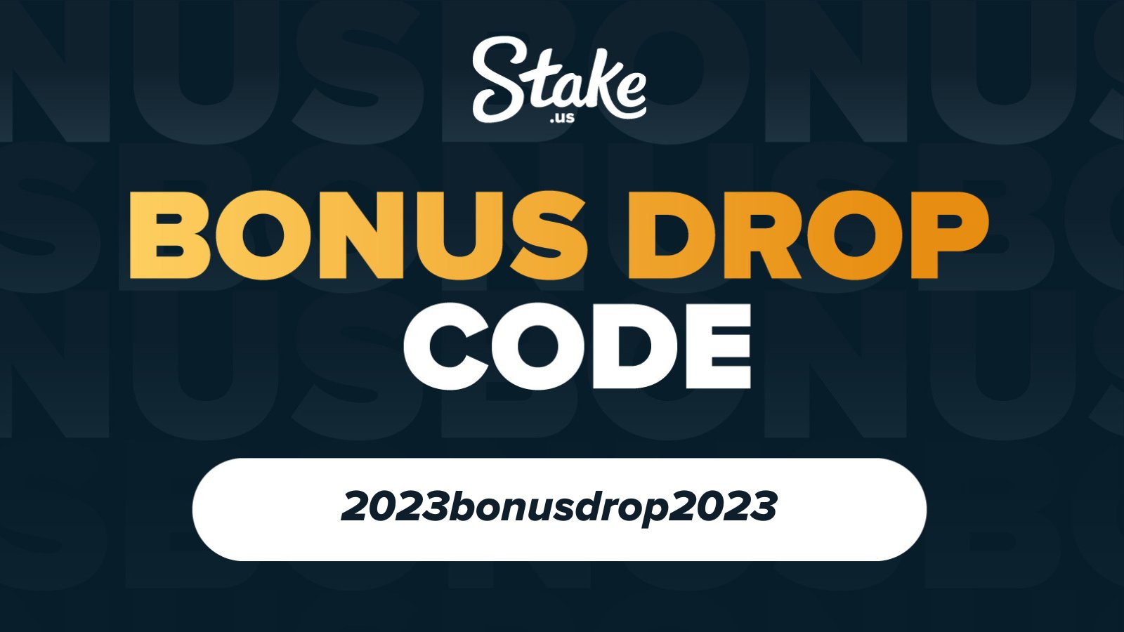 Stake.US on Twitter: "🚨Bonus Drop Alert 🚨 The code you need is in the attached image 🤑 - Prize ...