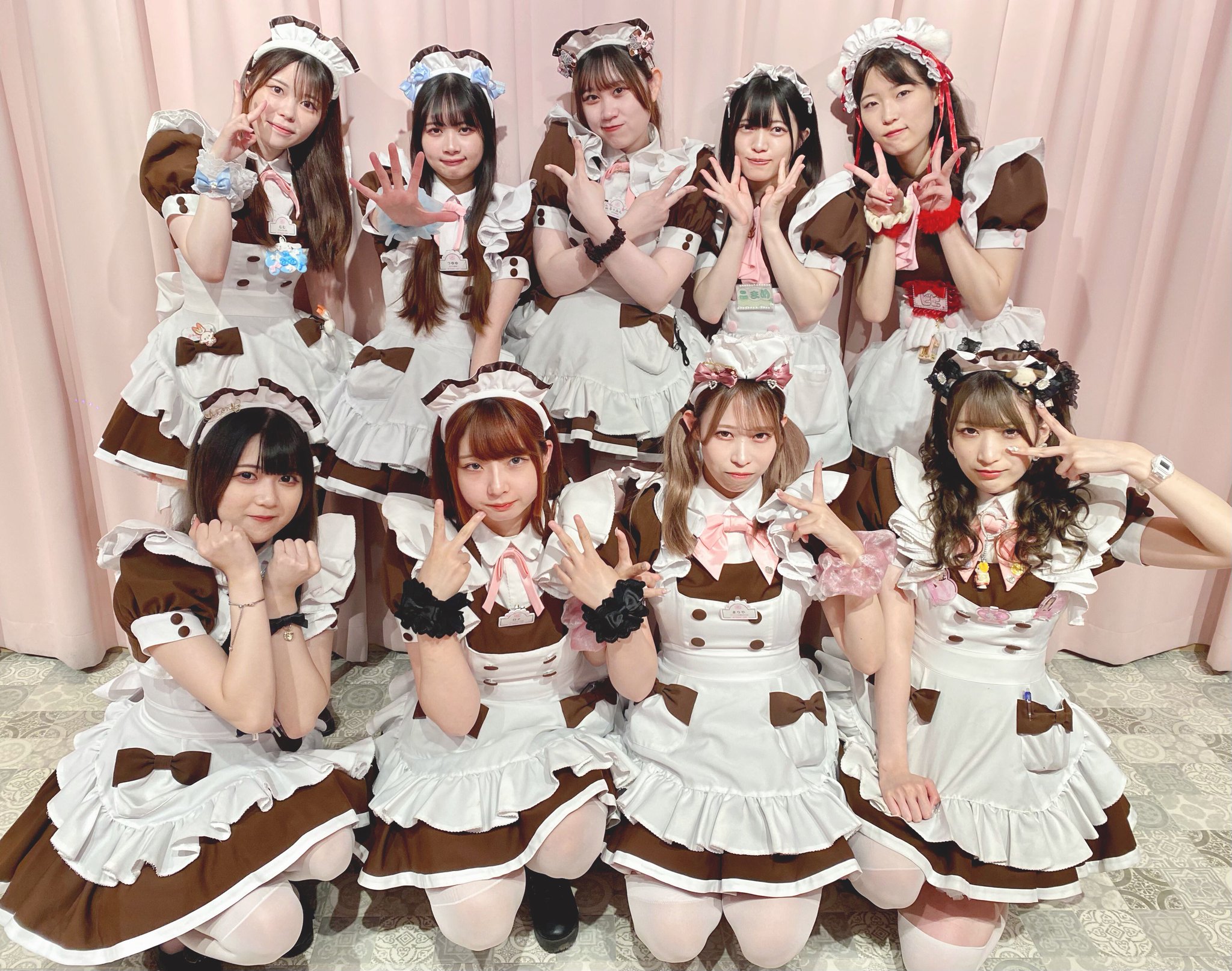 メイドカフェ あっとほぉーむカフェ On Twitter あっとほぉーむカフェacz店l オープンしました👊💓 本日もご主人様 お嬢様のご