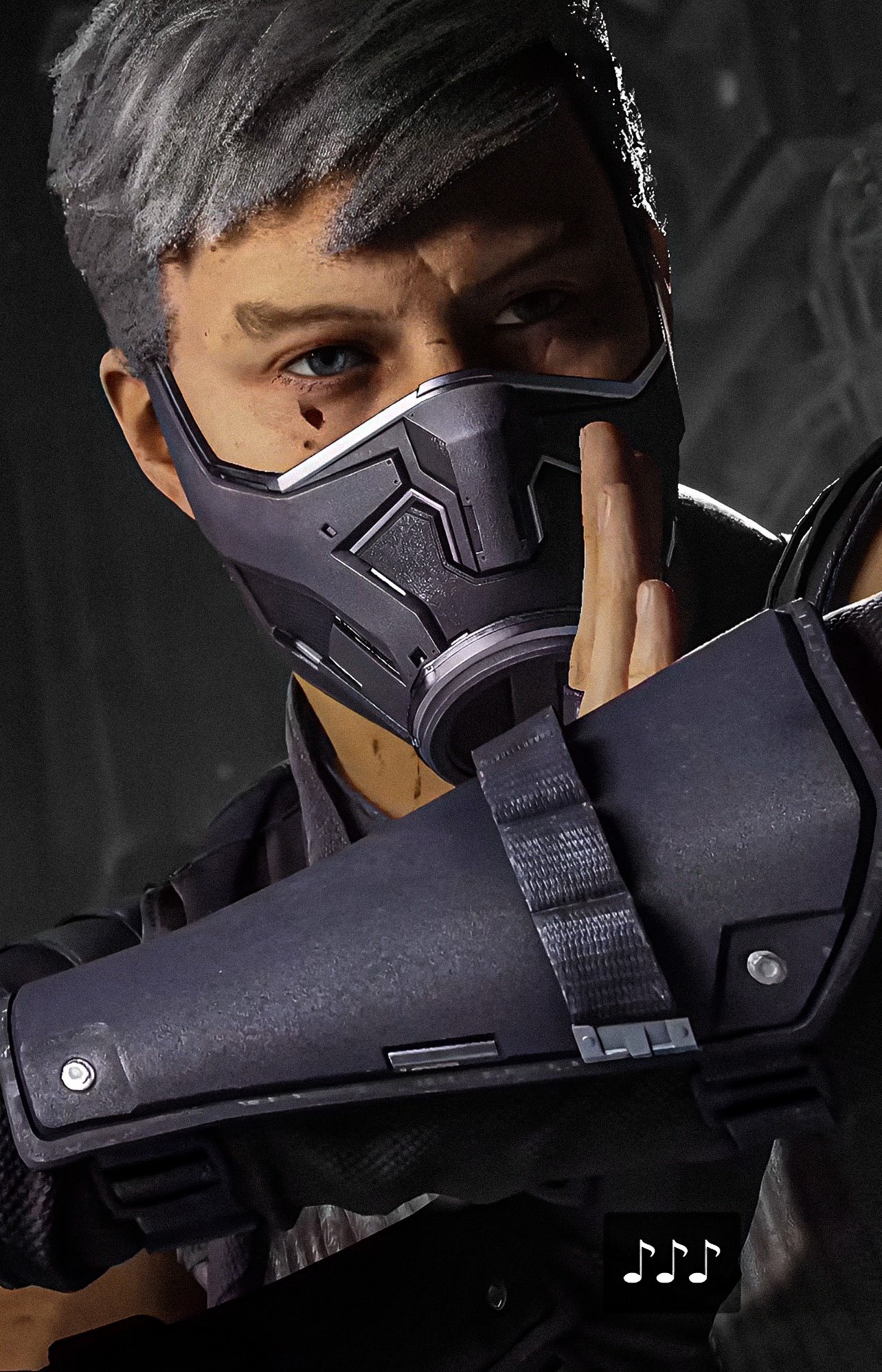 Mortal Kombat Smoke Mask