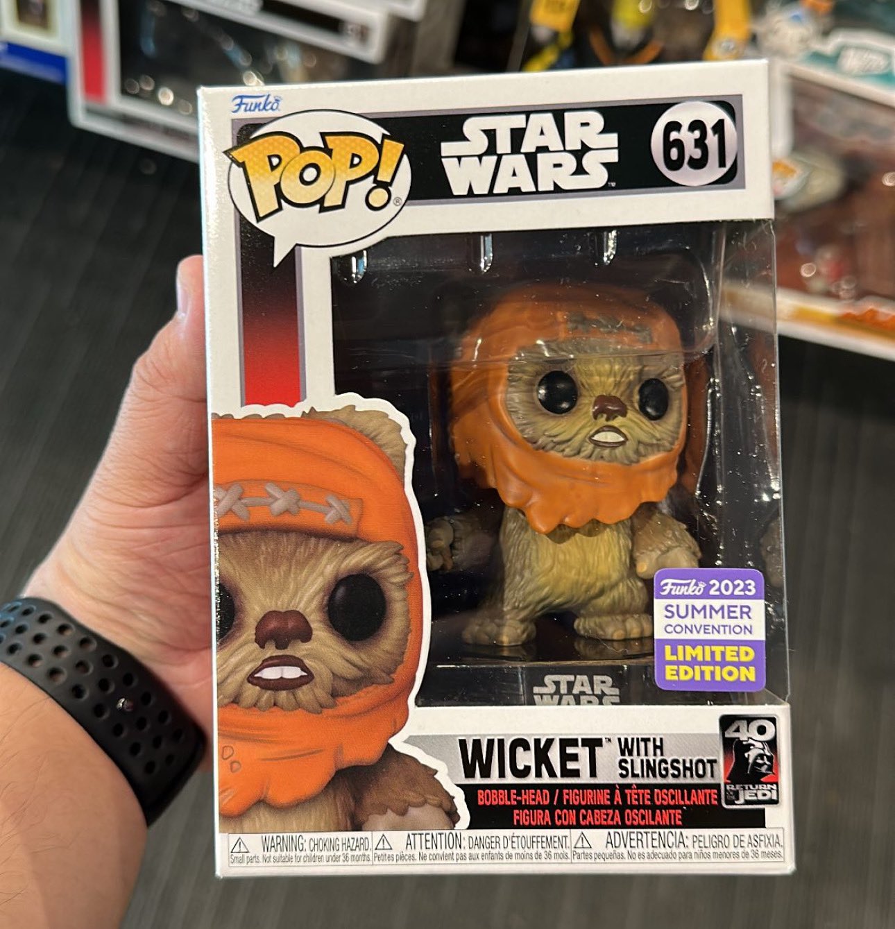 DisTrackers on Twitter: "First look at SDCC exclusive Wicket with slingshot! . Credit IG u ...