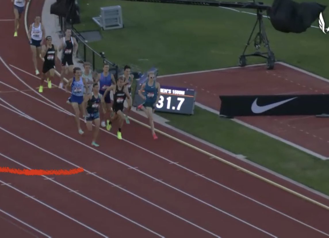 Jesse Coy on Twitter: "Simeon was 6th in his 1500m prelim at USA’s yesterday. No finals, but ...