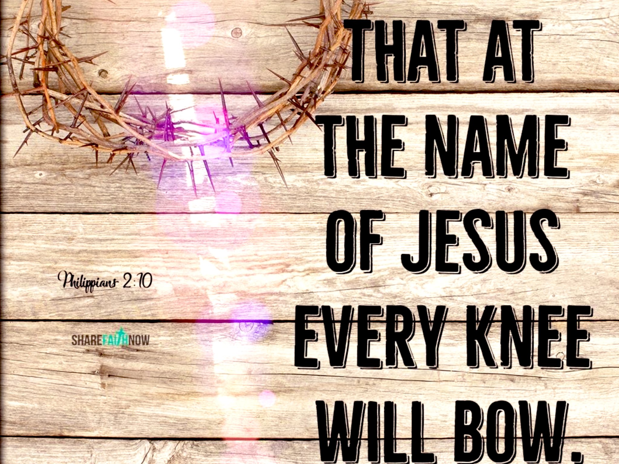 Every Knee Shall Bow Kjv