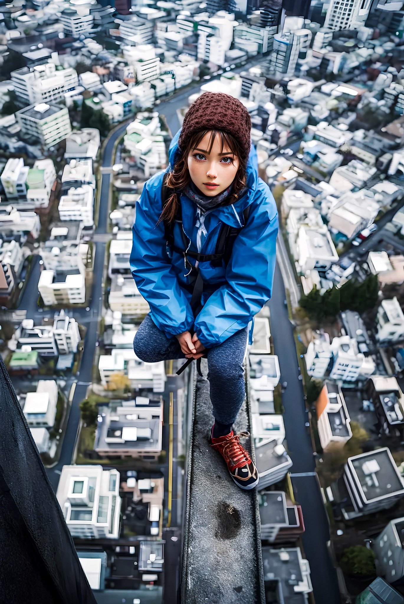 UKI Hajime (宇城 一) on Twitter: "高いところが好き #AIArtwork https://t.co/fMWK08bwqo" / Twitter