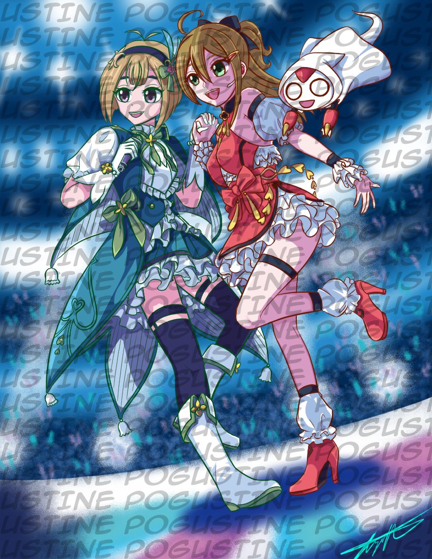 Augustine Nguyen on Twitter: "Yuyuwa x Megulina and Trickstar is complete! Thank you ...