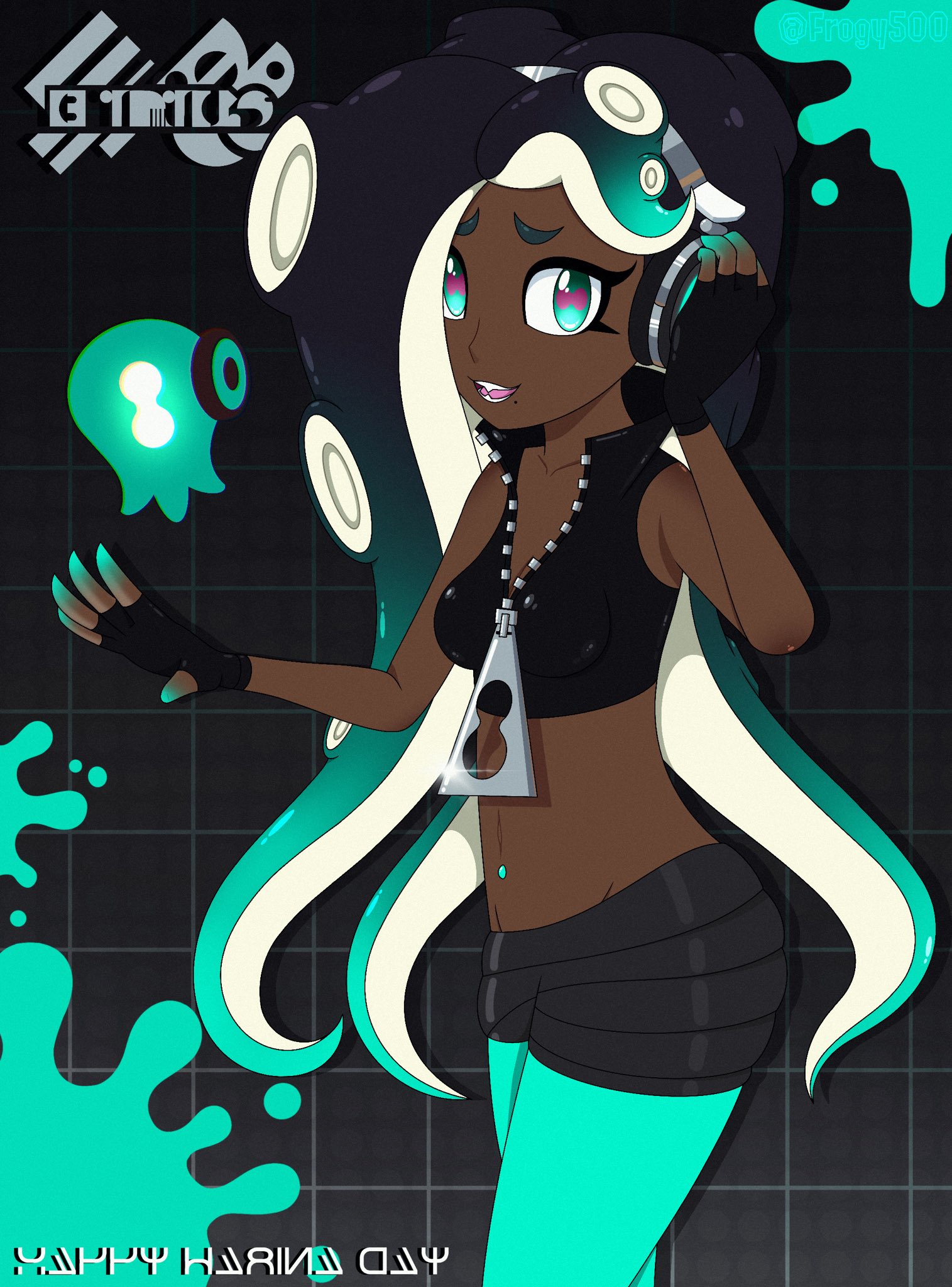 Frogy500 💙🌌 (Team Mint Chocolate 🩵🌱🍫🍦) on Twitter: "@HeavenlyTape Hello, I make Splatoon art! 🦑🐙 ...