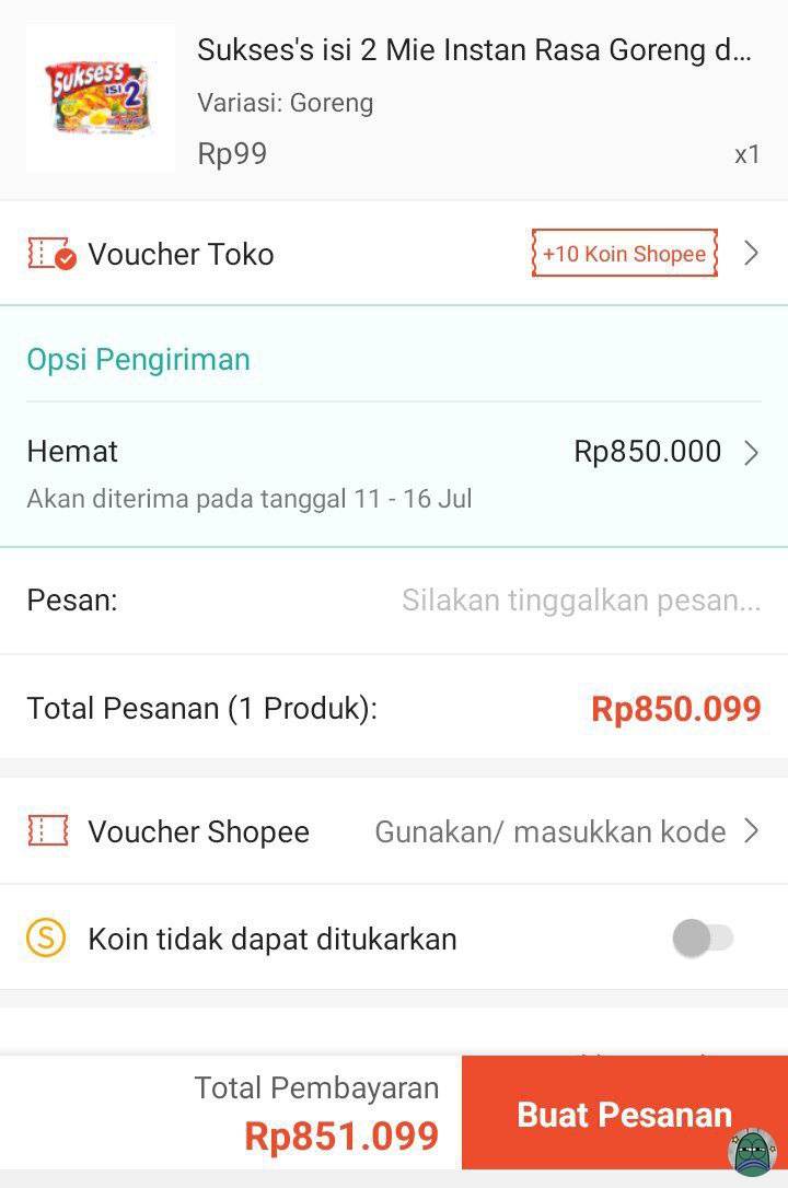 Tanyarl ㅡ 🚫 Rep OOT/AFF/JUALAN on Twitter: "💚 ini mah bayar ongkir gratis mie ☺️ https://t.co ...