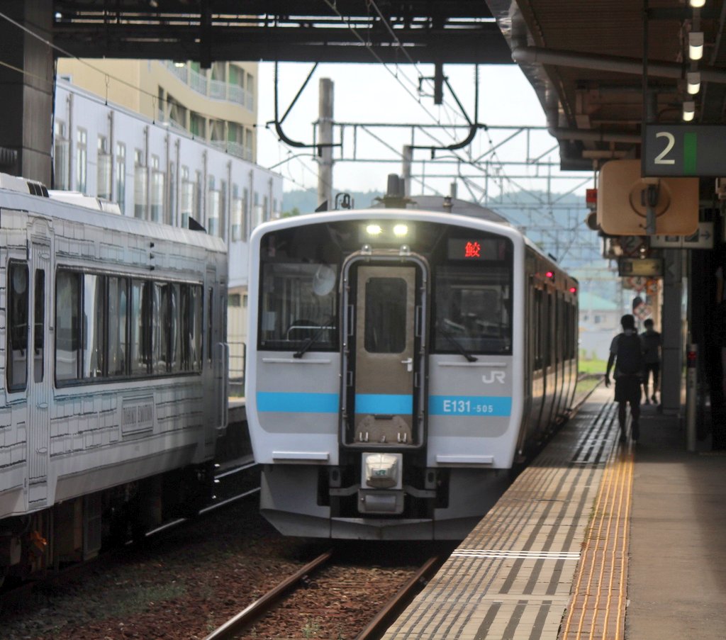 スミ on Twitter: "7/8 八戸線1437D キハE130系2両(131/132-505) https://t.co/8mo8E9ZPAf" / Twitter