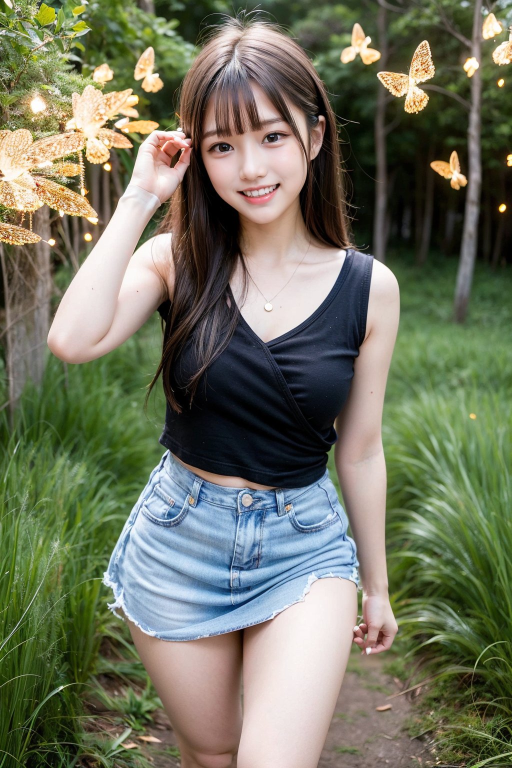 Aidol@美少女JKアイドル on Twitter: "幻想的な蝶々🦋 #StableDiffusion #AIアイドル #aigirls #AIイラスト #AI美少女 #AIグラビア ...