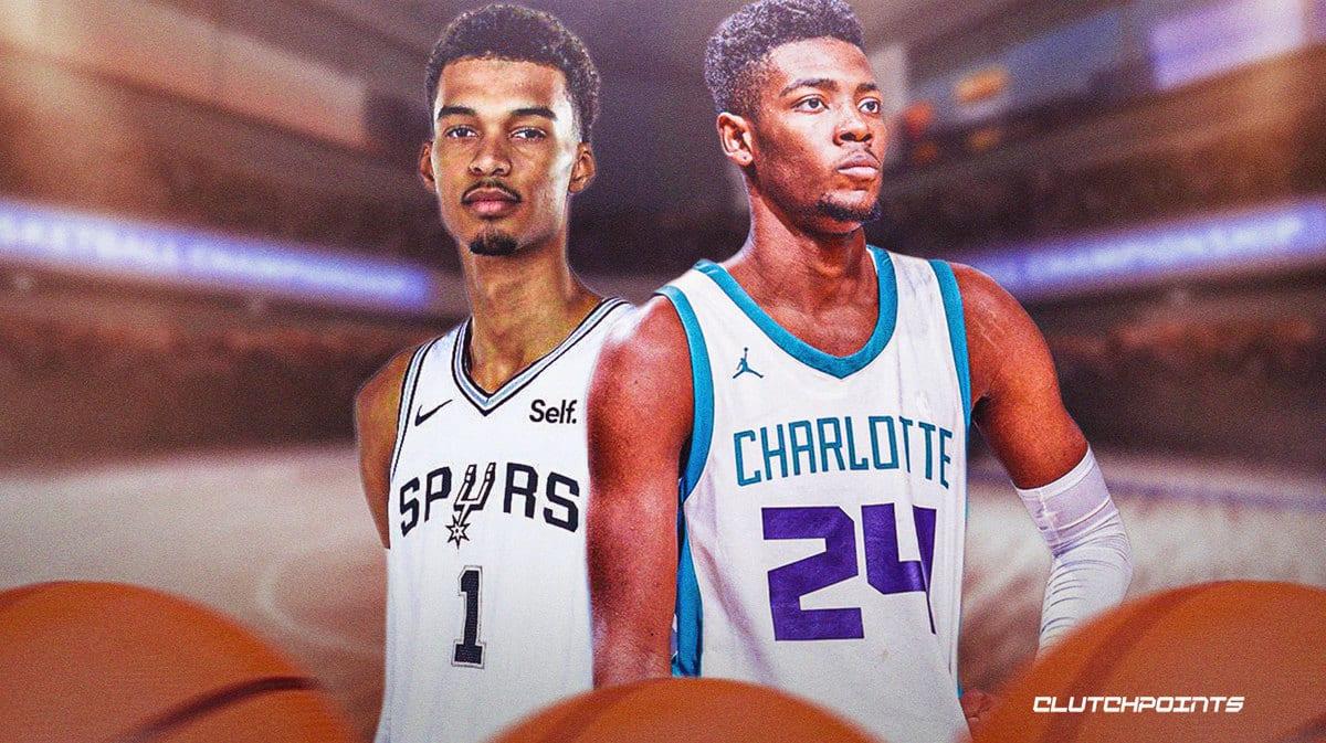 ClutchPoints on Twitter: "Spurs take down the Hornets 76-68 to end Wemby and Brandon Miller's ...