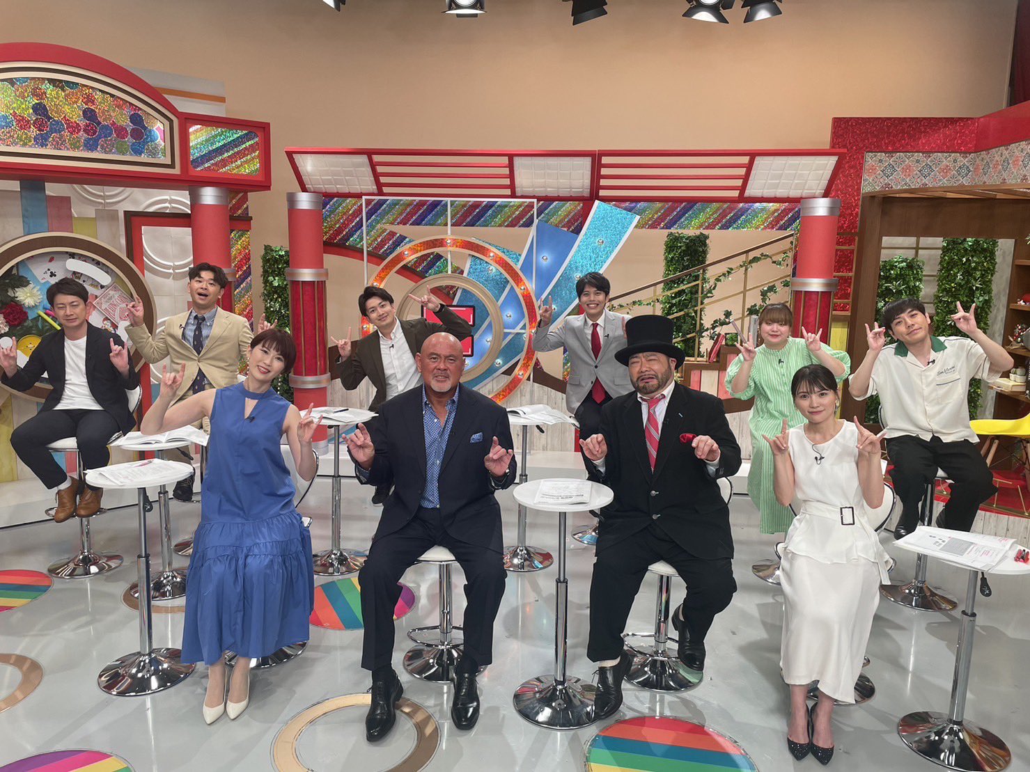 小松千絵（YBSアナウンサー） on Twitter: "山梨放送開局記念特別番組 『ジャーン！ててて山梨スピリッツ 昭和 TO THE 令和タイムスリップ大調査』 出演者、大集合でした！ お ...