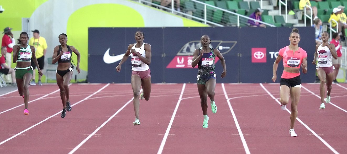 Arkansas Track & Field on Twitter: "2023 USATF | 400m Semifinal 1 2) 51.00 Rosey Effiong (4th ...