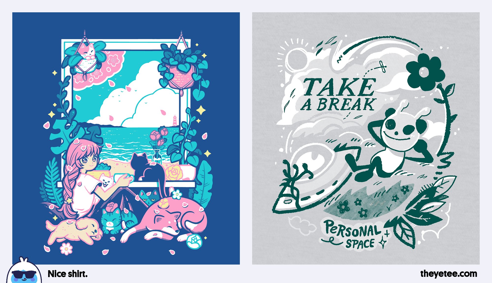 The Yetee 🌈 on Twitter: "LAST CHANCE! In one hour, these #dailytees will get right back to doing ...