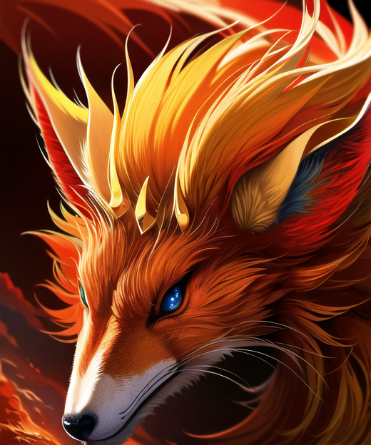 ai art on Twitter: "Nine Tailed Fox #AIart #AIArtworks #fox #aiartcommunity https://t.co ...