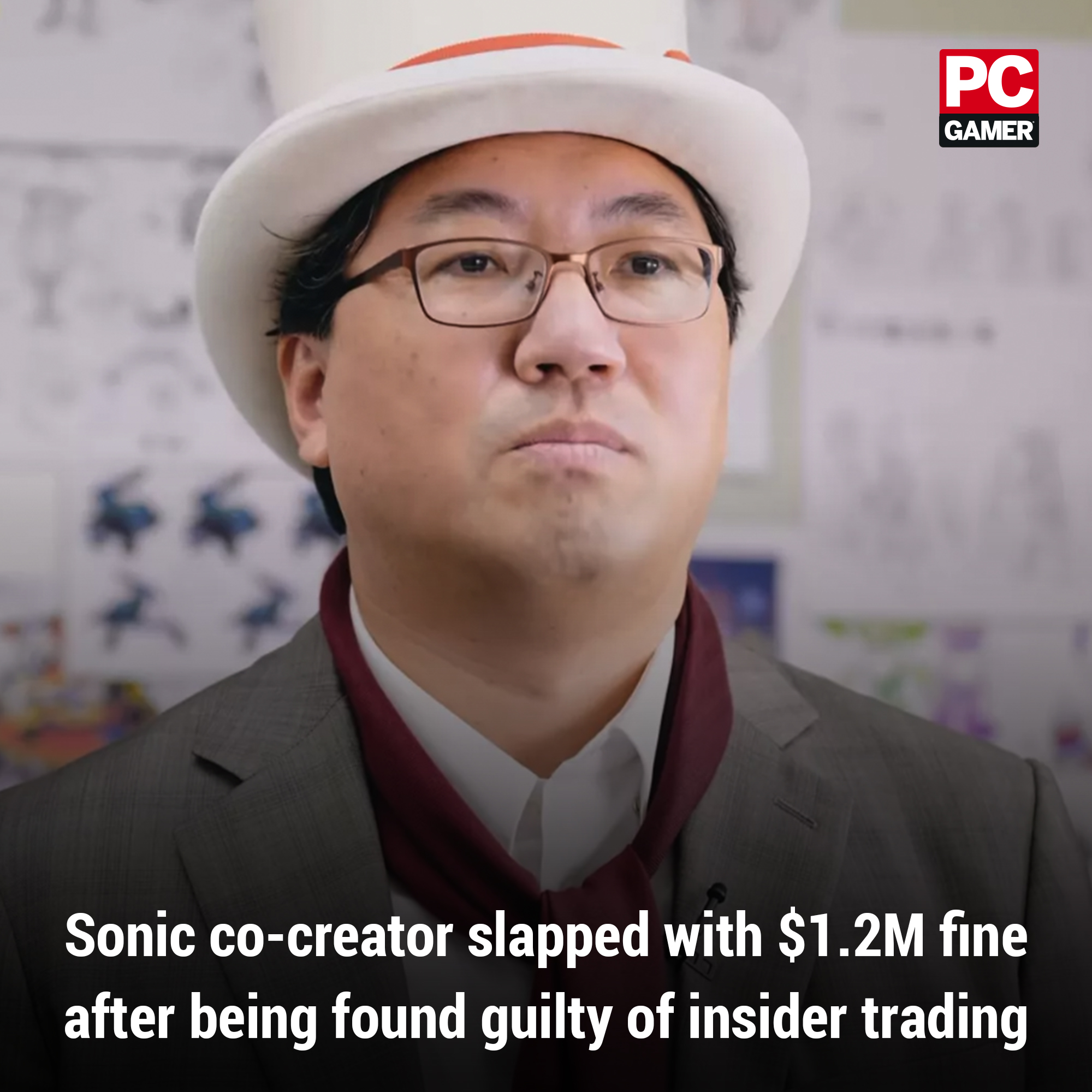 PC Gamer on Twitter: "Yuji Naka has been found guilty of insider trading. https://t.co ...