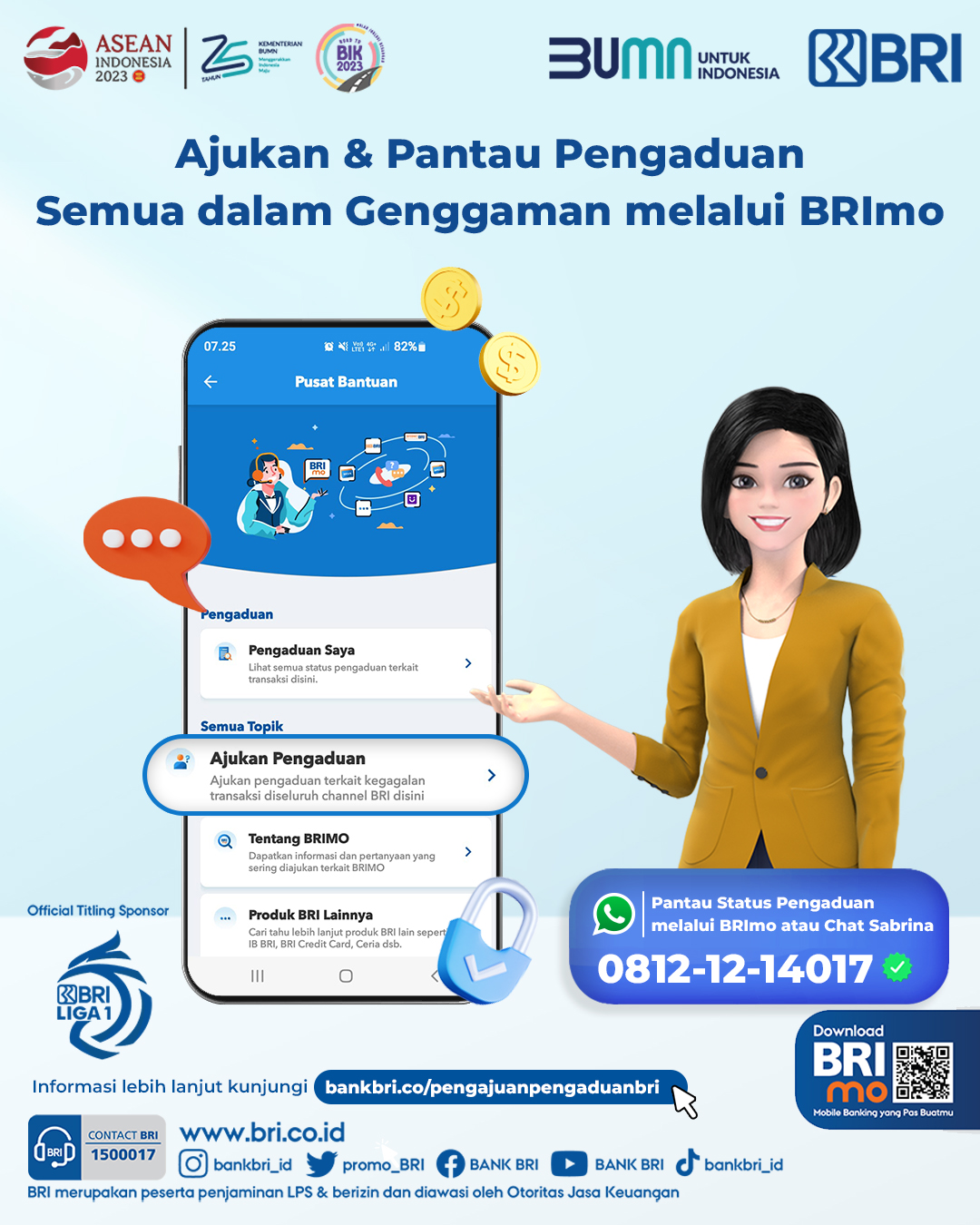 Contact BRI on Twitter: "Sobat BRI. Sekarang pengajuan dan pantau status pengaduan lebih mudah ...