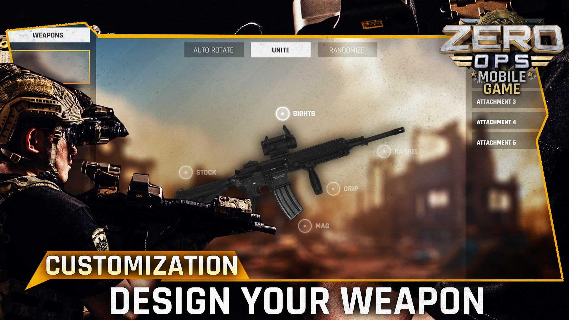 Zero Ops on Twitter: "🔫🎨 Unleash Your Creativity! Customize Your Weapon like Never Before! 💥 In ...