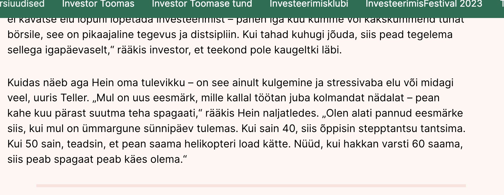 Raivo Hein on Twitter: "See võtab väga hästi kokku, mida mult küsiti eilsel ...