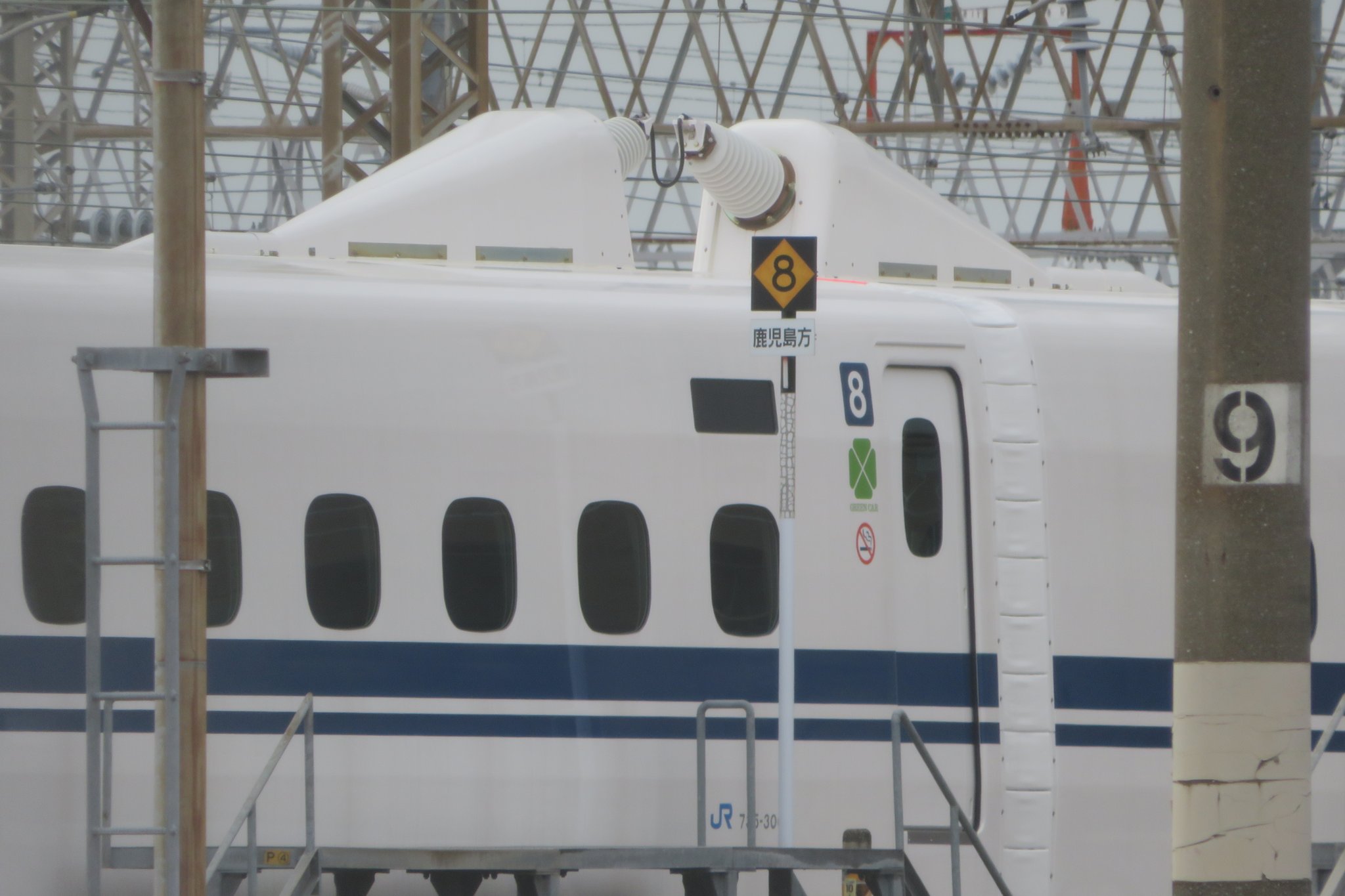 人見知りなキタキツネ on Twitter: "昨日の撮影から N700S H3編成 この日は1号車側が見れました ケーブルヘッドの部分にJ編成と同じような金具が着いているのが確認できました ...