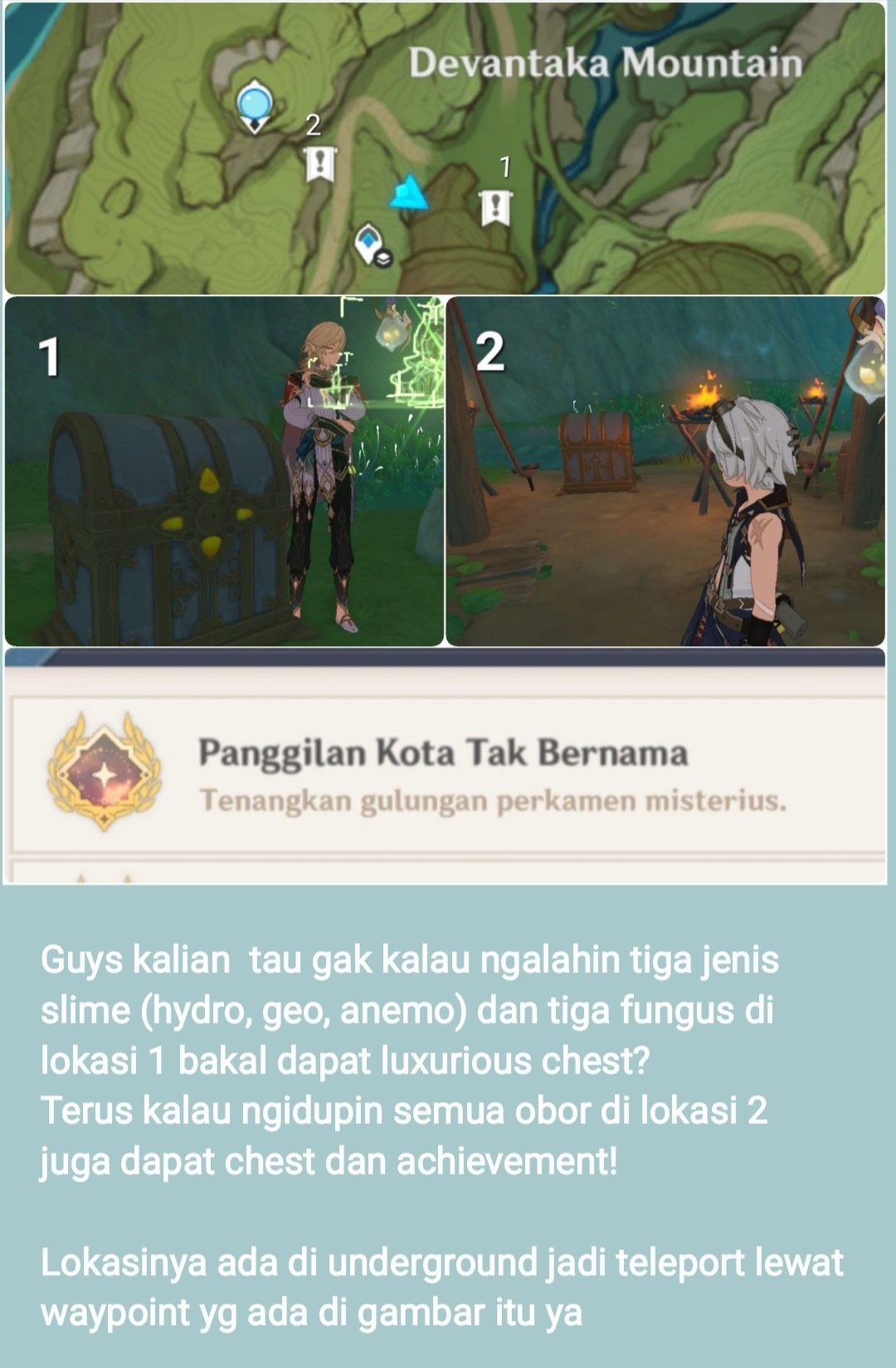 ON 🫧 CEK PINNED 📌 on Twitter: "Udah telat banget, sender yg explorasi udah 100% di sumeru agak ...