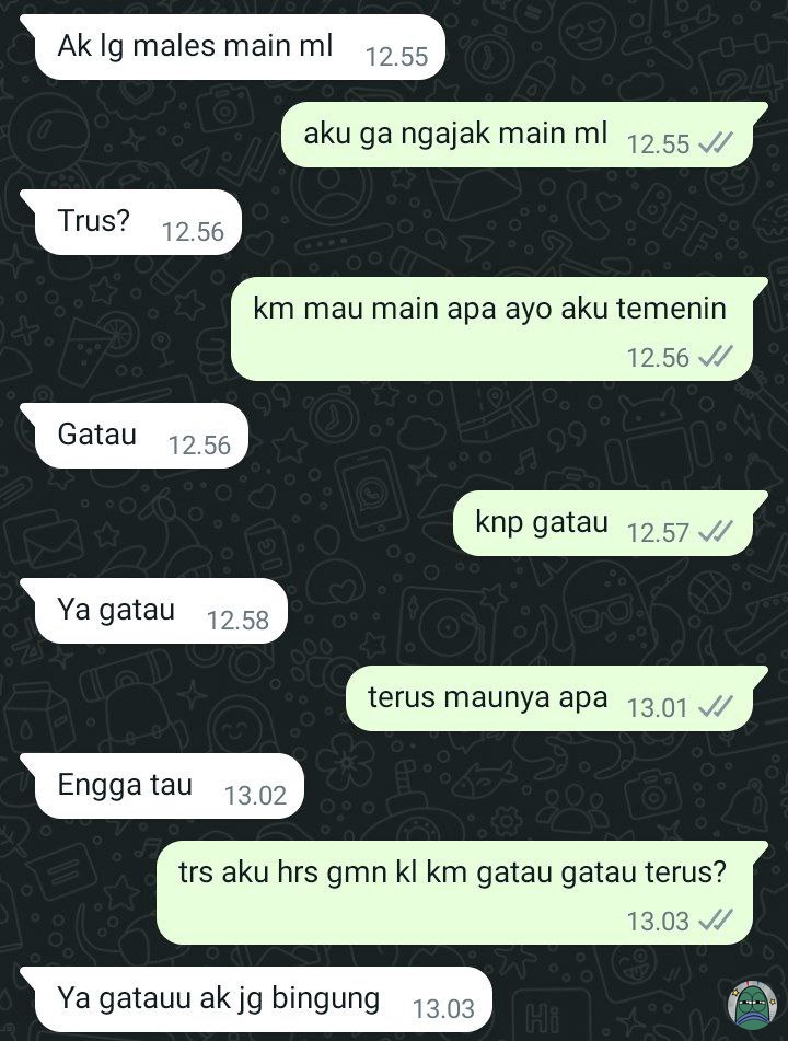 Tanyarl ㅡ 🚫 Rep OOT/AFF/JUALAN on Twitter: "💚 org kek gini tuh sbnrnya maunya apa si? jujur aku ...