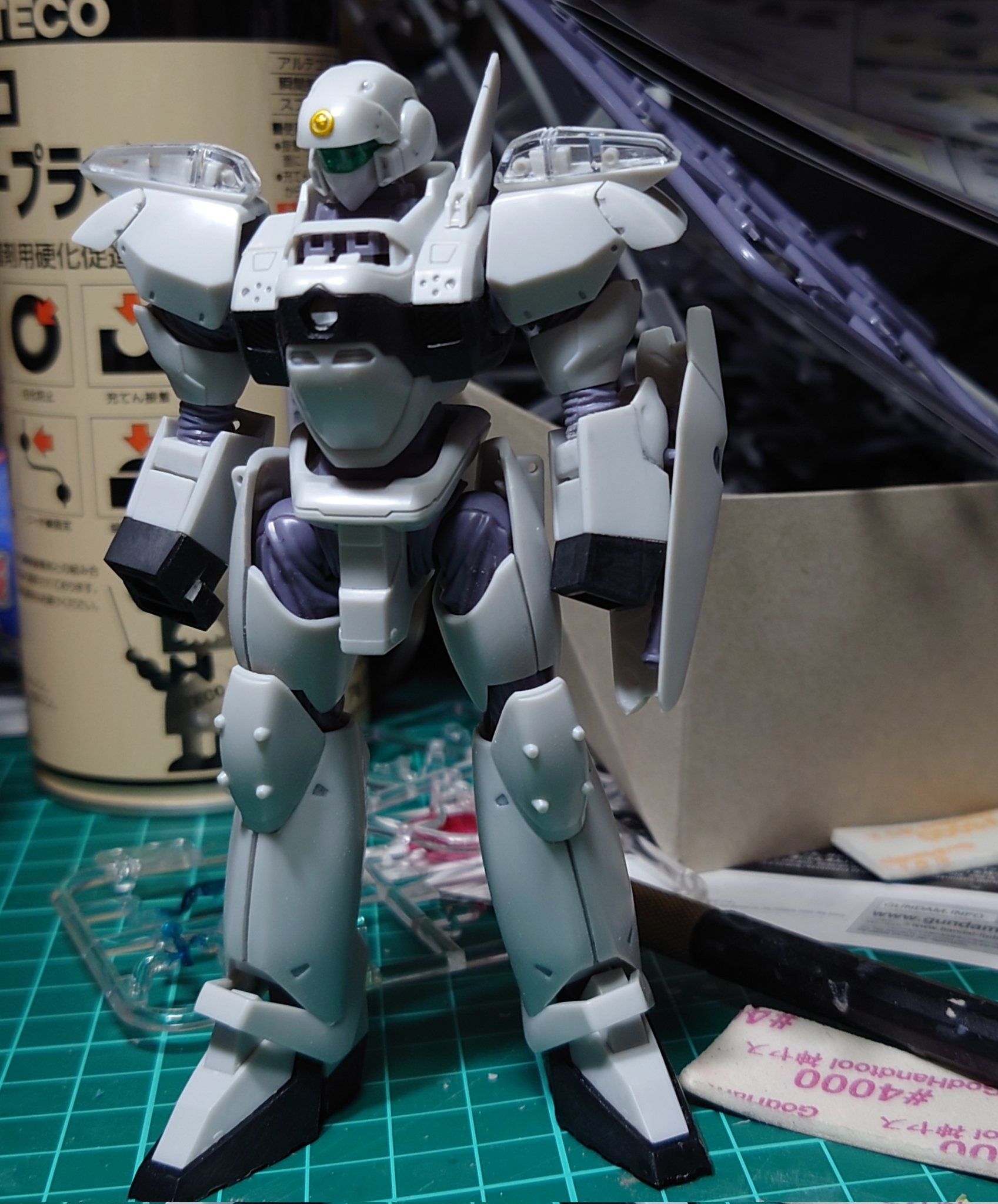 あかつく。 on Twitter: "#1dayモデリングT製作会20230708 グッドスマイルカンパニー MODEROID AV-2 ヴァリアント 手と武器以外まで。 https://t ...