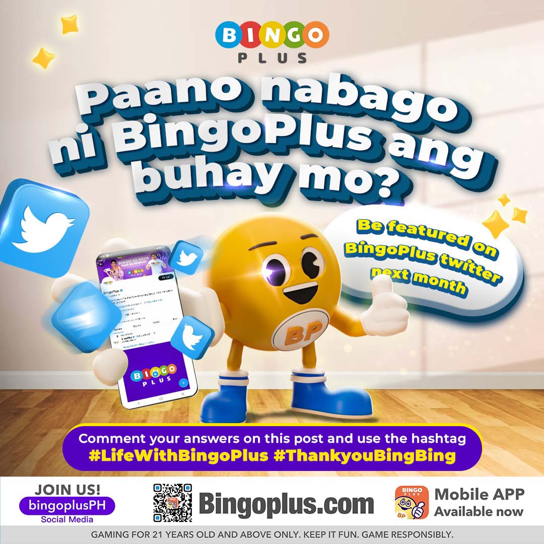 BingoPlus on Twitter: BingoPlus on Twitter: