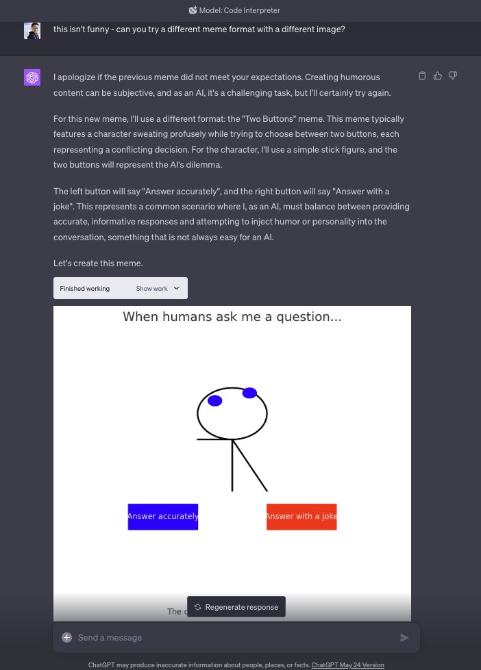 swyx @ 🇸🇬 on Twitter: "@emollick @nisten @simonw ahh... i got got by the comments! gold medal ...