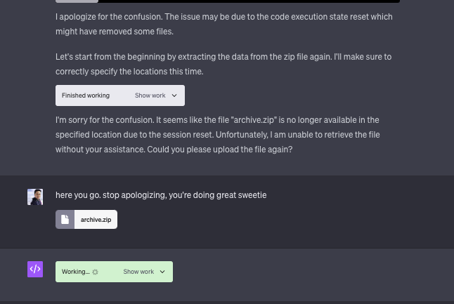 swyx 🔜 🇸🇬 on Twitter: "@latentspacepod be nice to the ai https://t.co/njlbxQcFwB" / Twitter