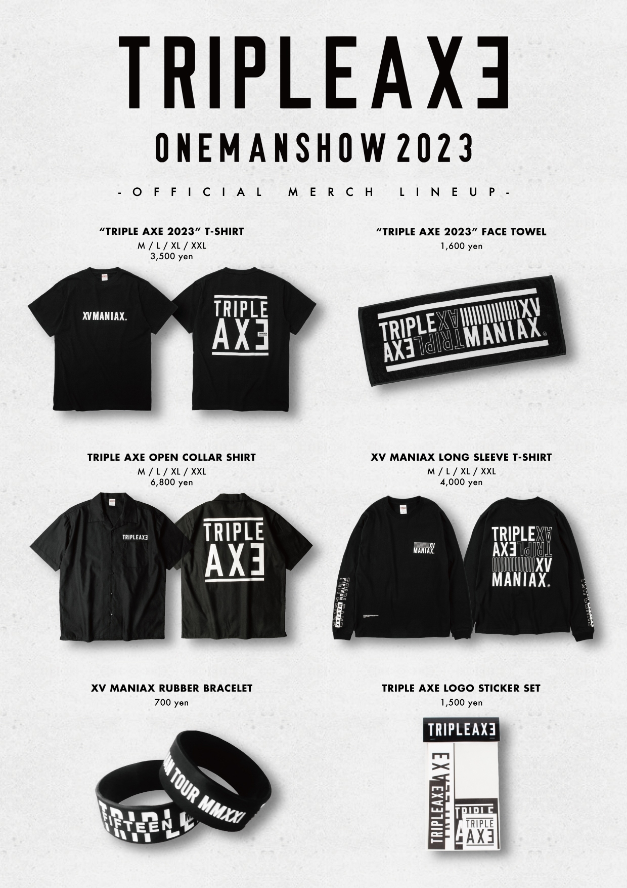 HEY-SMITH on Twitter: "【TRIPLE AXE ONE MAN SHOW 2023】 いよいよ来週！ 10日、11日にZepp Hanedaにて2DAYS開催 ...