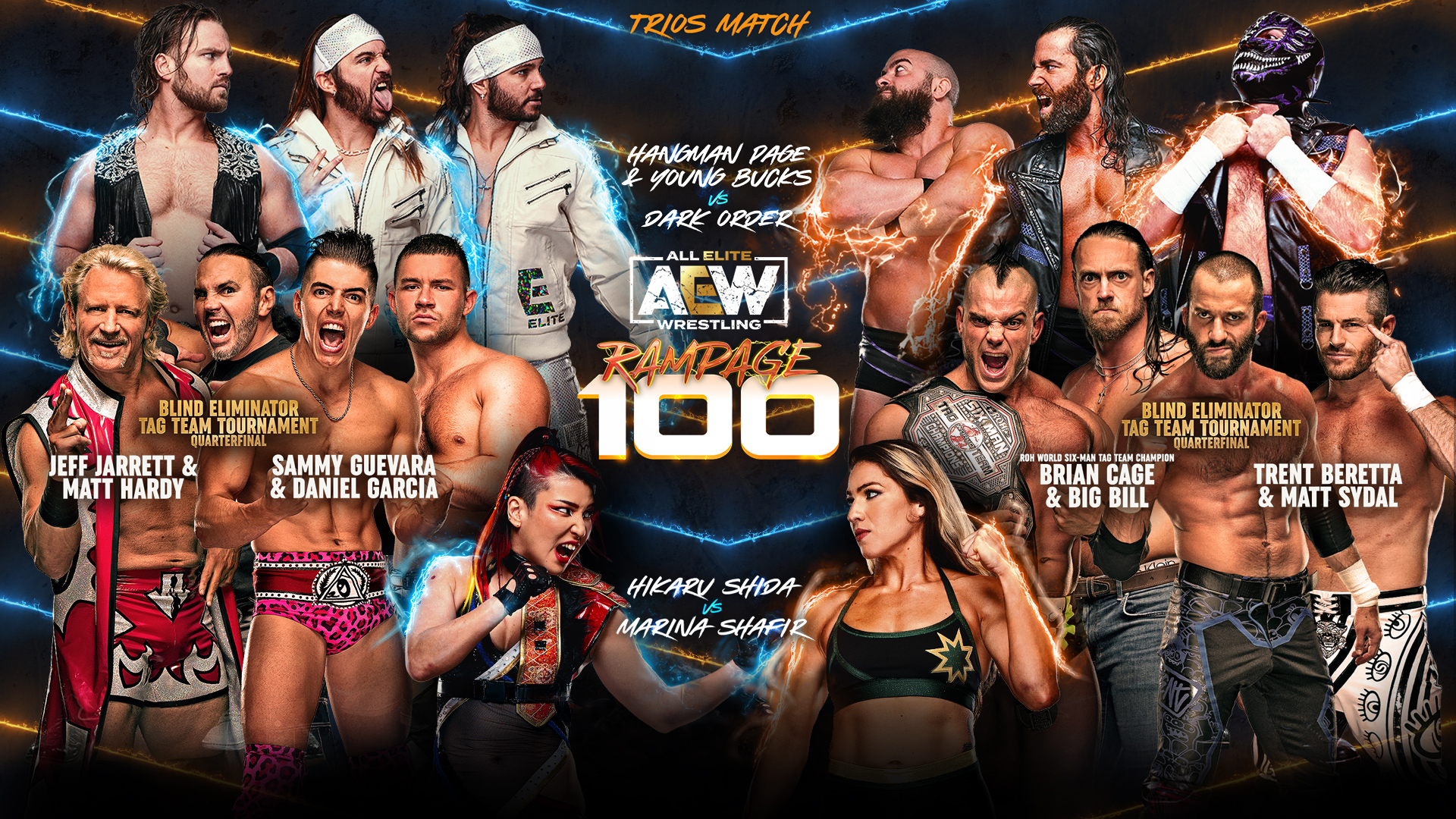 njpwworld on Twitter: " 配信 開始 ⚡️ #AEWRampage ⚡ #23-27 英語実況版 今すぐ見る！ ⇒https://t.co/dAwnlmHloM ...