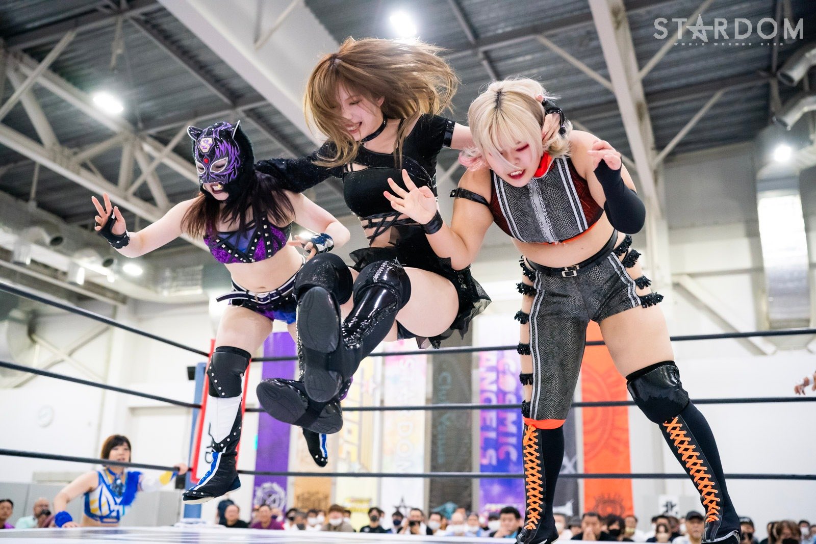 We Are Stardom on Twitter: "July 8 Fuji 6 Woman Tag MIRAI, Ami Soheri & Saki Kashima defeqted ...
