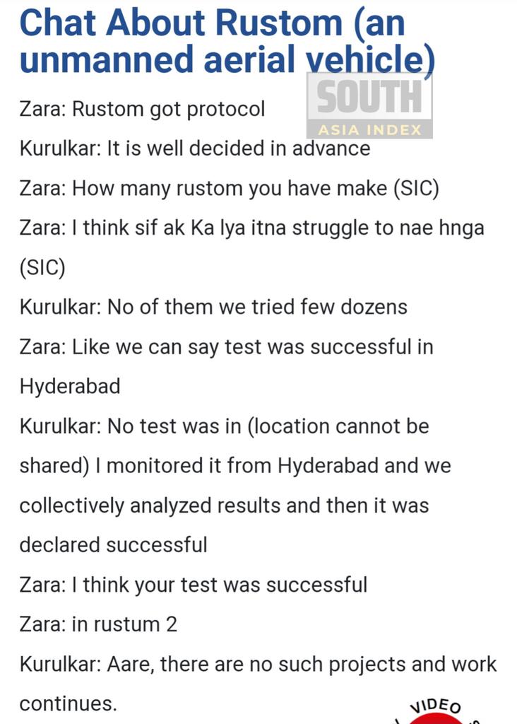 South Asia Index on Twitter: "New Delhi:— Some transcripts of chat between Pradeep Kurulkar ...