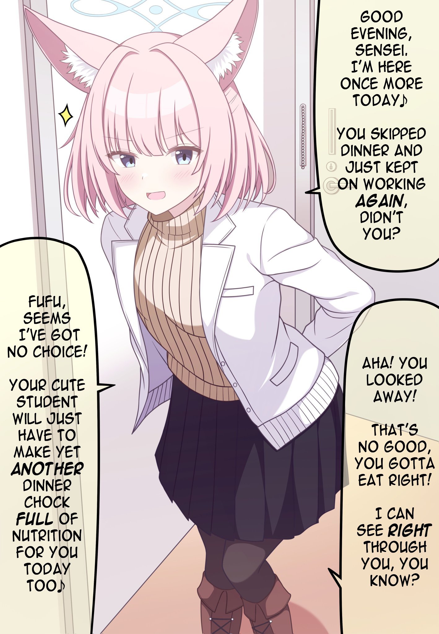 Paracite on Twitter: "@magamaga8944 [EN Version] Artist's Comment: I wanna see a Niko-chan-mama ...