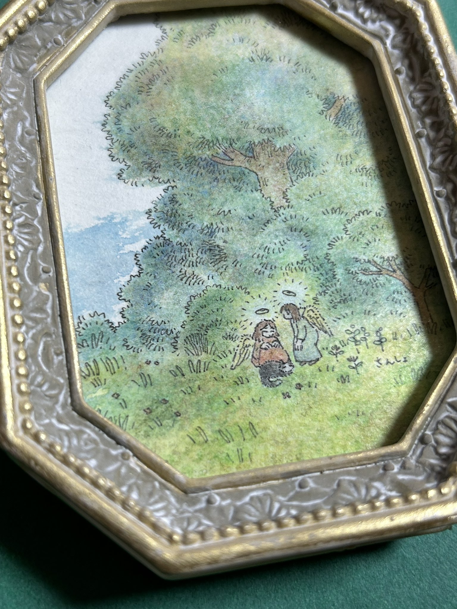 さんしょ🌿miniature 2023（7/7-16） on Twitter: "「ちょうどいい場所」 https://t.co/nCChT9Gs9S" / Twitter