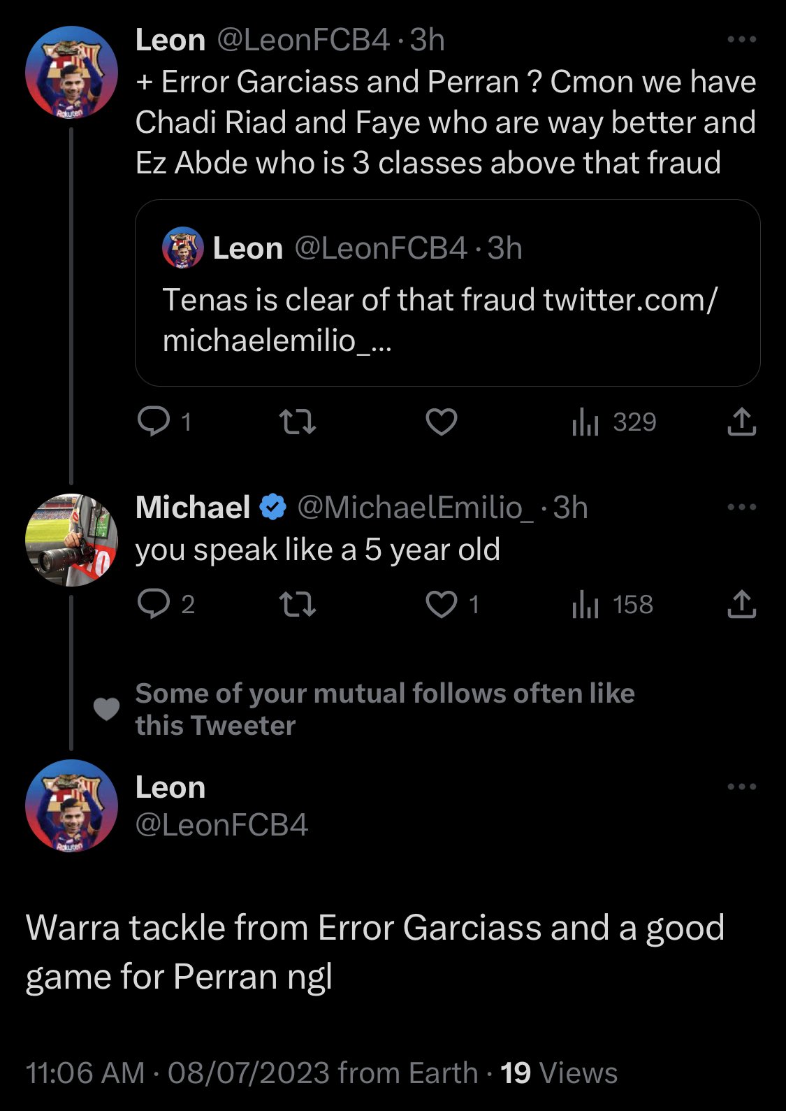 Michael on Twitter: "how do some people actually talk like this…? it’s so so embarrassing https ...