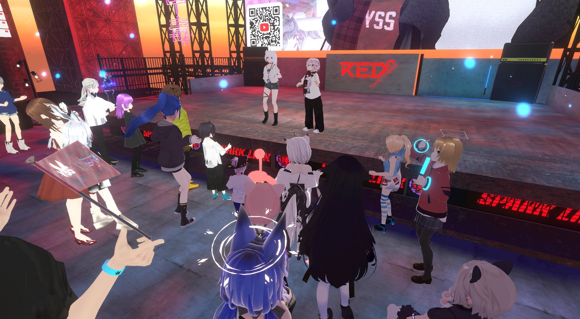 時祭イヴ🐰🥕💖/🏮🎀/🦄🌹 on Twitter: "夕焼け！ #cluster #SPARKLINK #光線中毒 #真綿スピカ #プラスちゃんなう #VRスポーツ #YSS_VRC ...