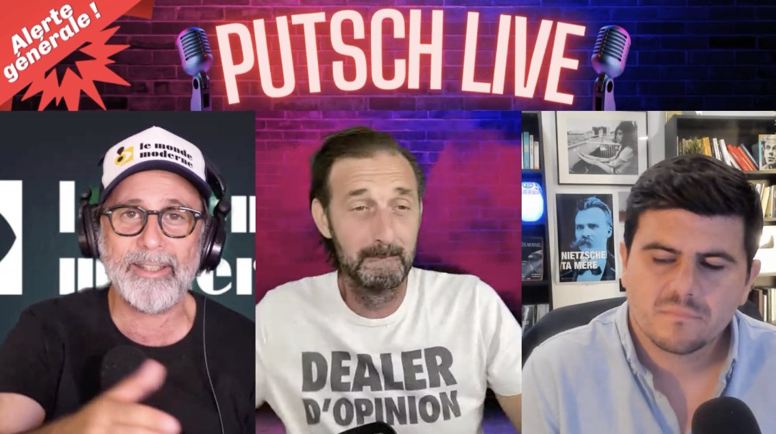 Nicolas Vidal on Twitter: "L'émission Alerte Générale en version non censurée est à présent ...