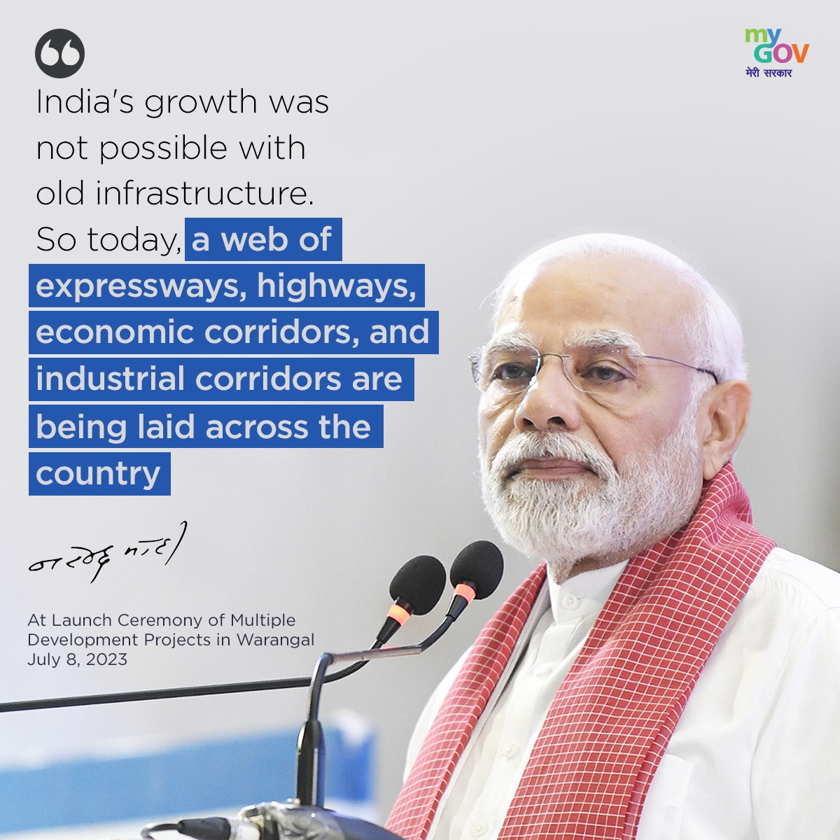MyGovIndia on Twitter: "Highlights of PM @narendramodi's address at the launch ceremony of ...