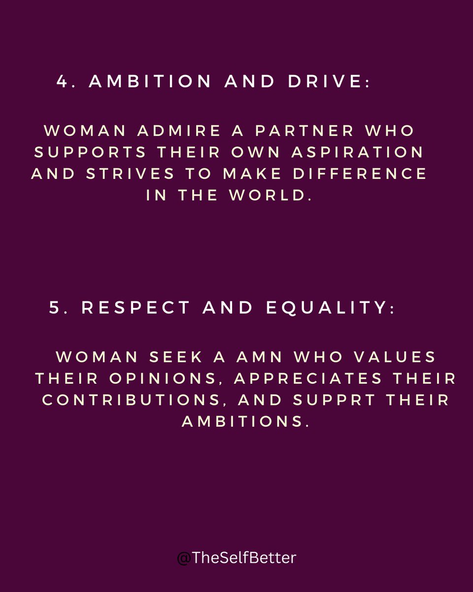These 9 Characteristics Are What Every Woman Craves in a Man:🫀 - Thread ...