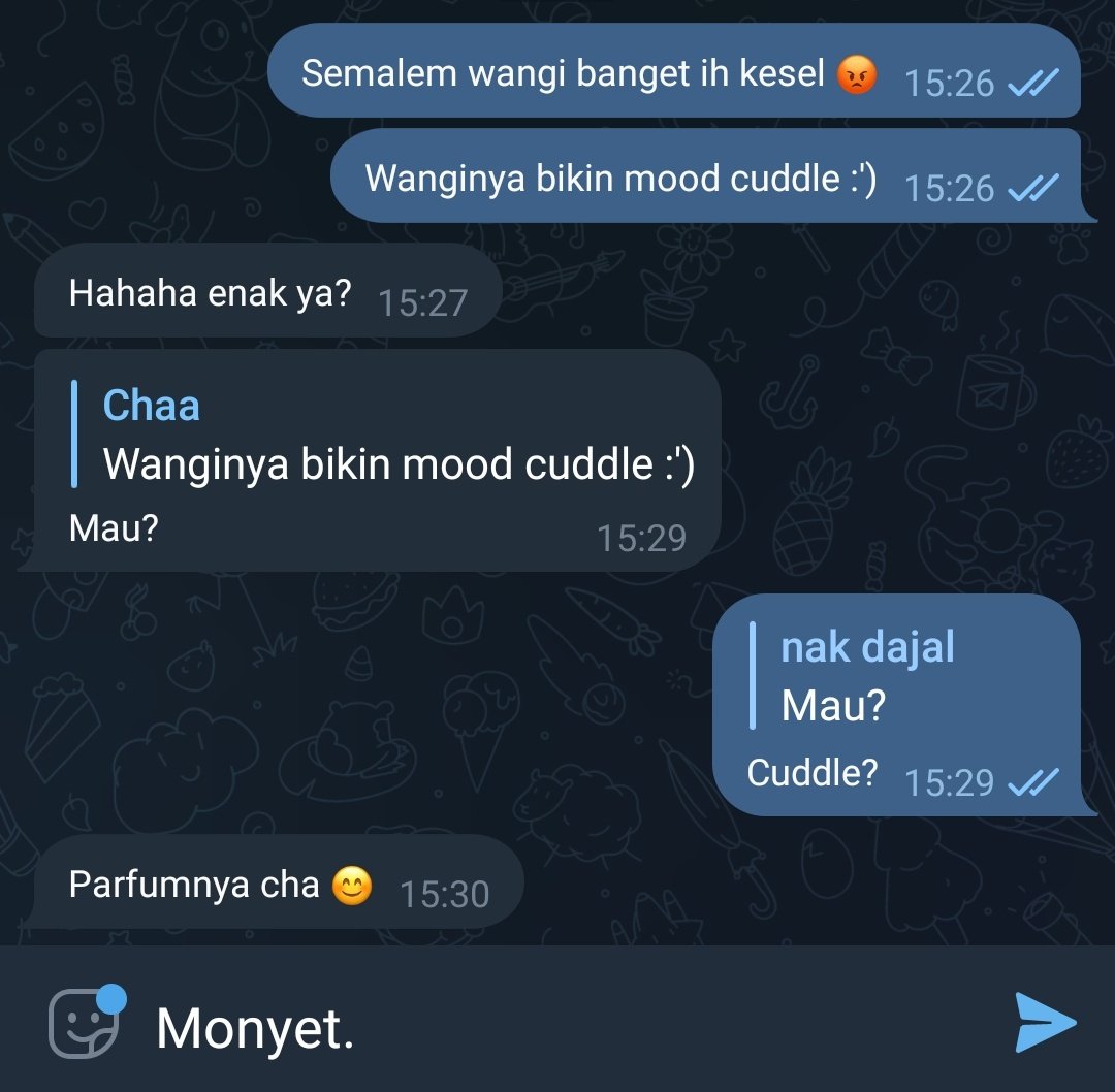 Achaa ;🦋 on Twitter: "Kesel banget kemarin abis meet sama mutual terus sialannya dia wangi ...