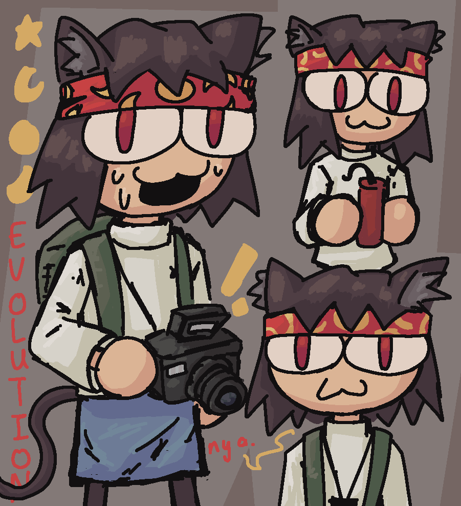 Twiter acoun on Twitter: "I like neco arc evolution because i feel like he would get me if i ...