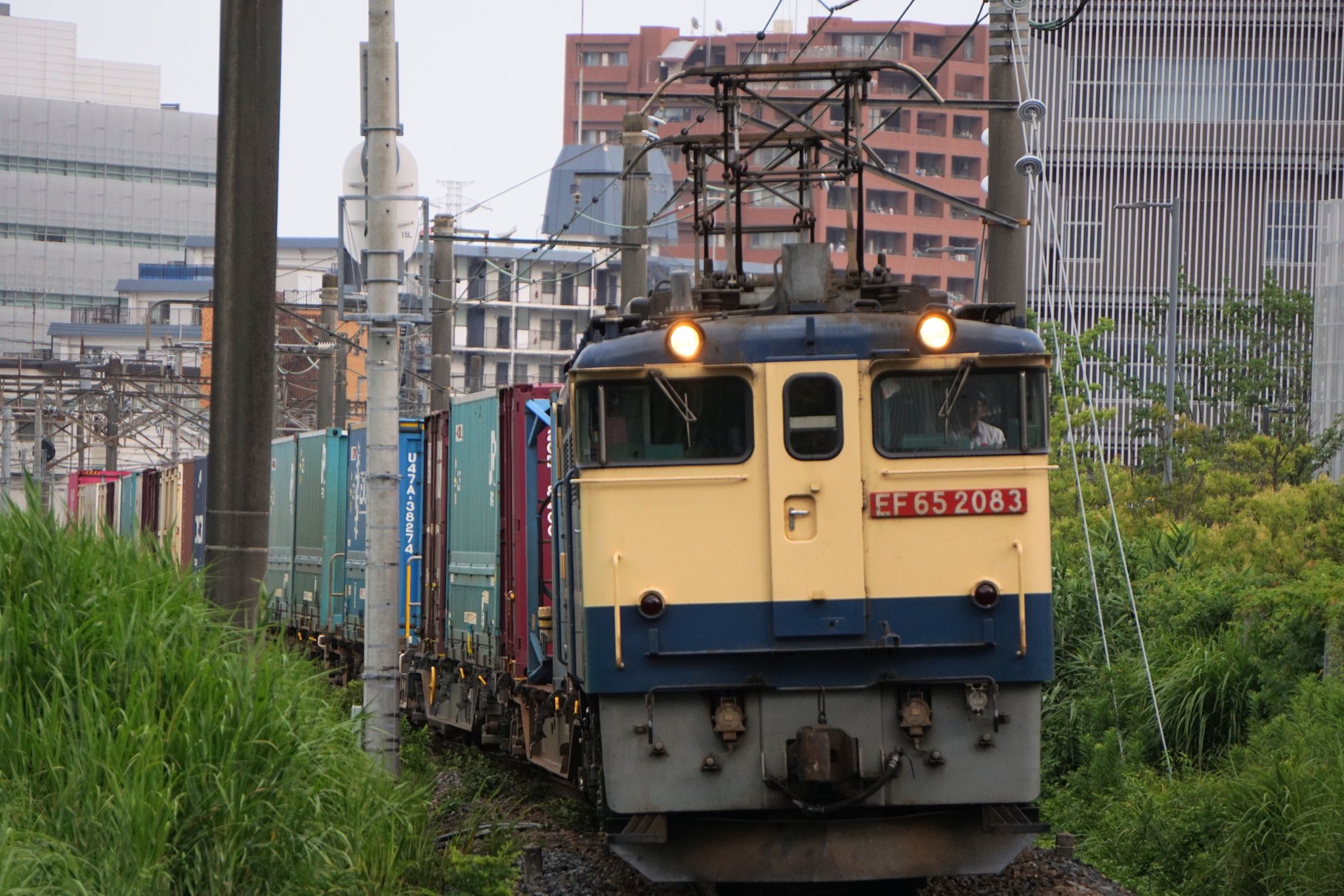 桃パチおじさん on Twitter: "4073レ EF65 2083 20230708 16:50 #いろいろ貨物 https://t.co/dxWk9TBlN3" / Twitter