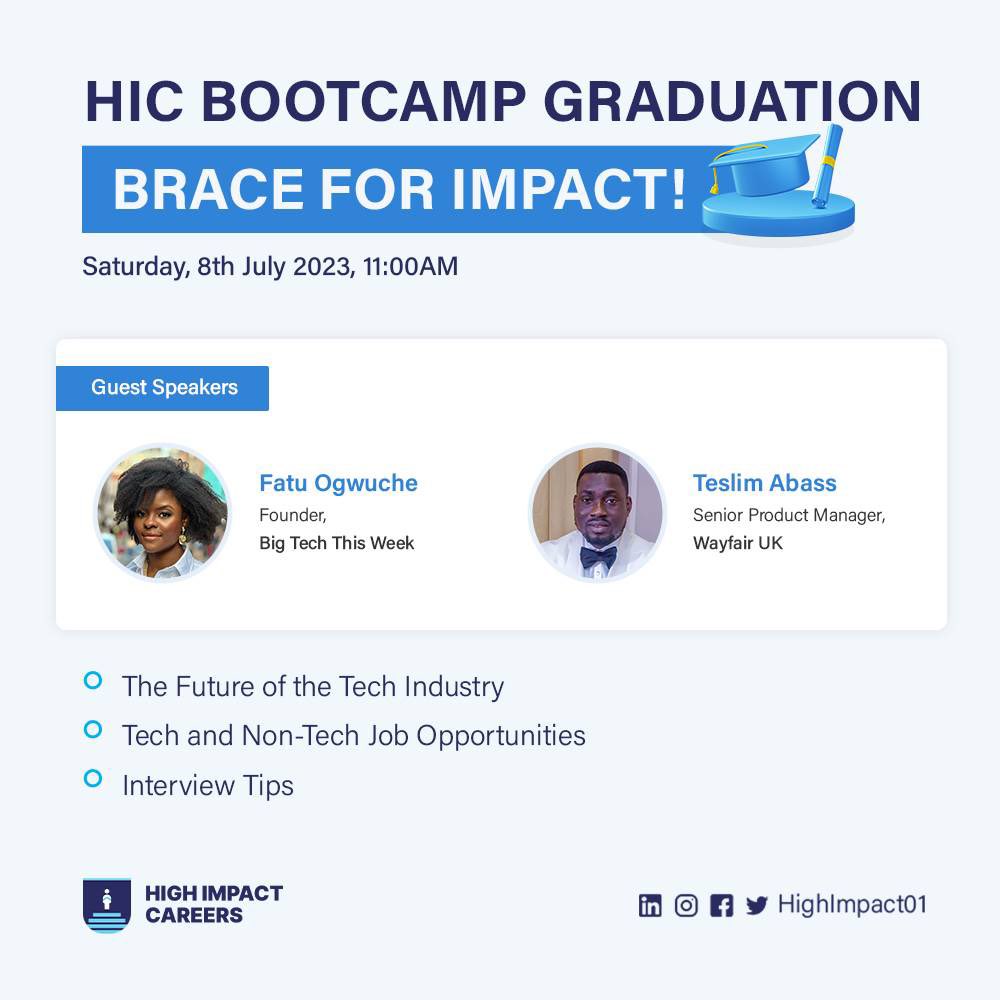 Our graduation ceremony in few minutes 🎉. Over 120 participants from ...