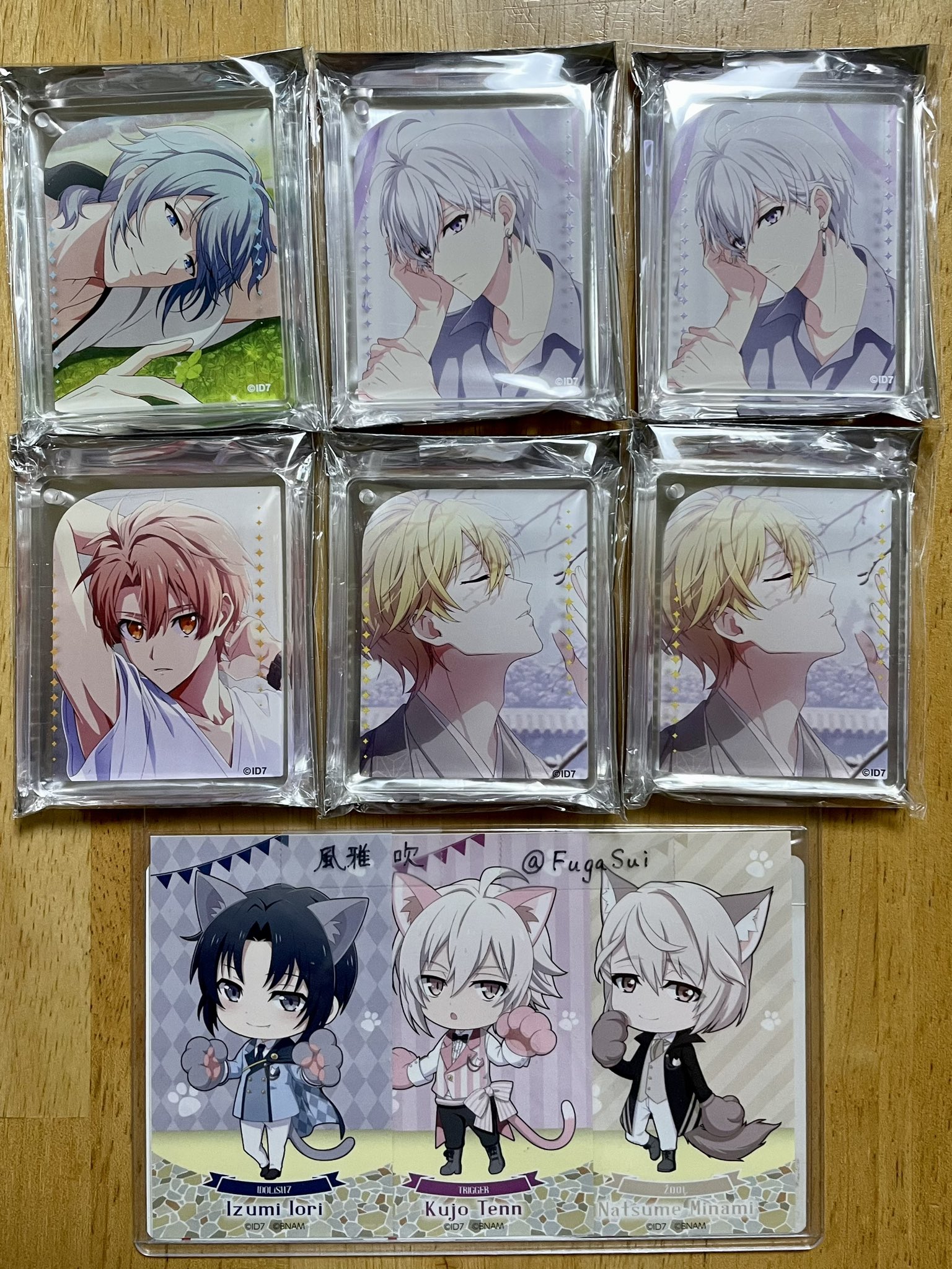 風雅 吹☆初回プロカ必読 on Twitter: "【譲渡】アイドリッシュセブン アイナナ アニメイトカフェ Dream Sailing CoLotta コロッタ Sugao ver. 譲→ ...