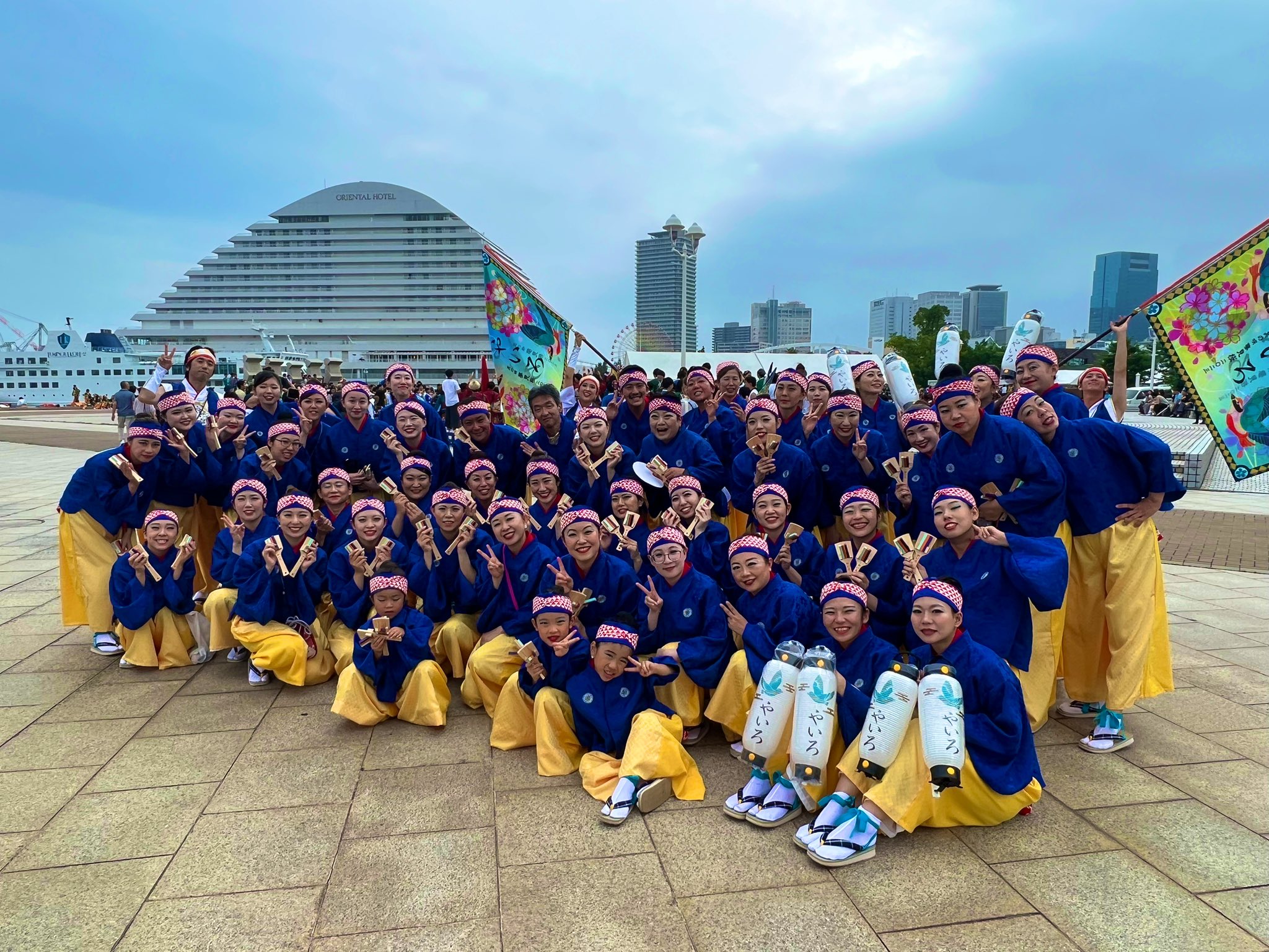 やいろ on Twitter: "本日は、神戸市メリケンパークで開催された、 Sailing KOBE 2023に初参加させていただきました！ とてもたくさんのお客様に見ていただくことができ ...