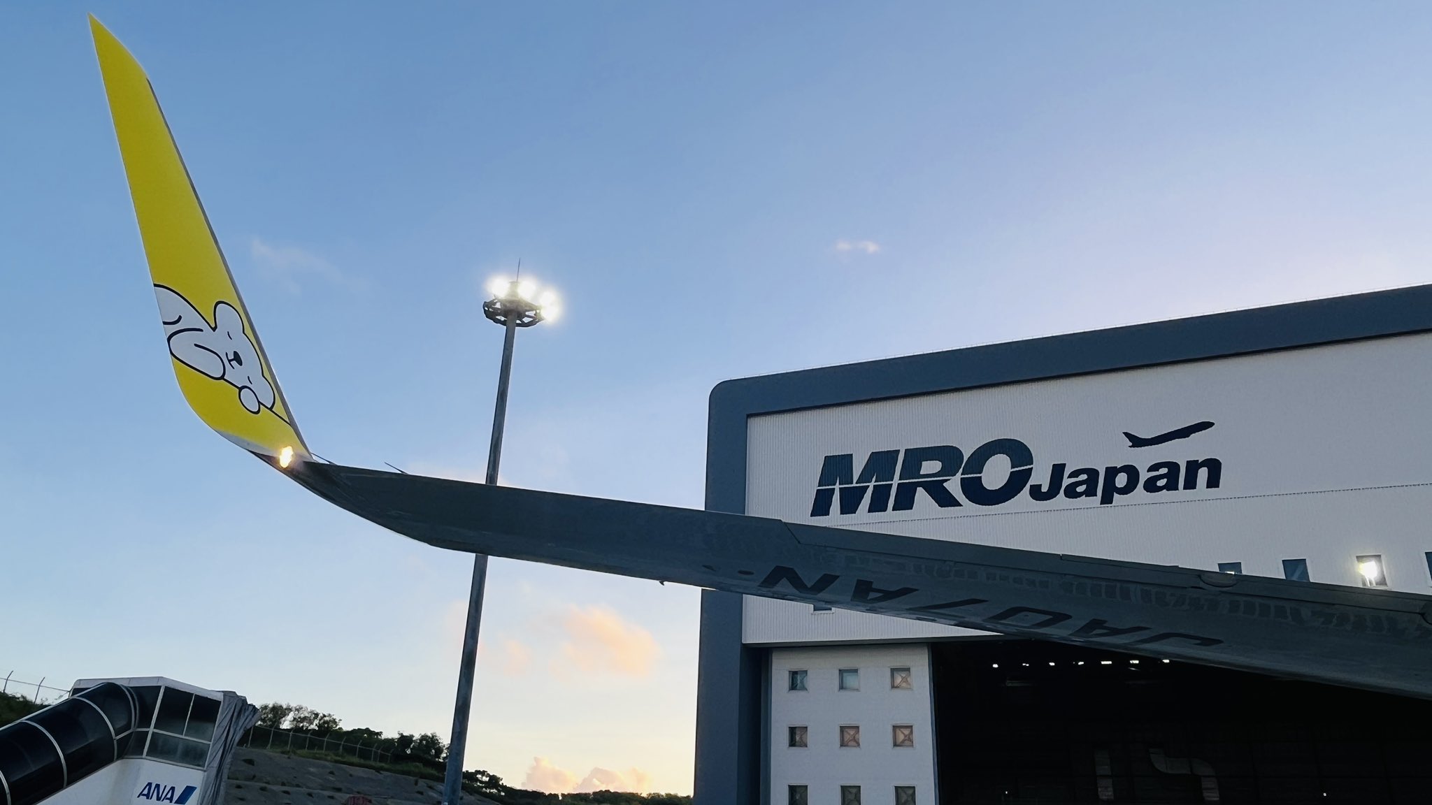 MRO Japan 株式会社 on Twitter: "沖縄のMRO Japanでくつろいでくれてた 北海道AIRDOさん@airdo_hokkaido の ベア・ドゥ。 おーい そろそろ出発 ...