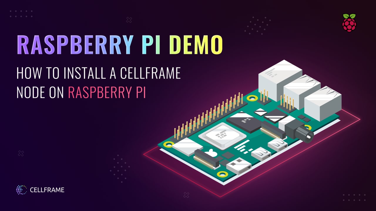 Cellframe Network on Twitter: "🚀Ready for Mainnet? 🔊How to install a Cellframe node on Raspberry ...