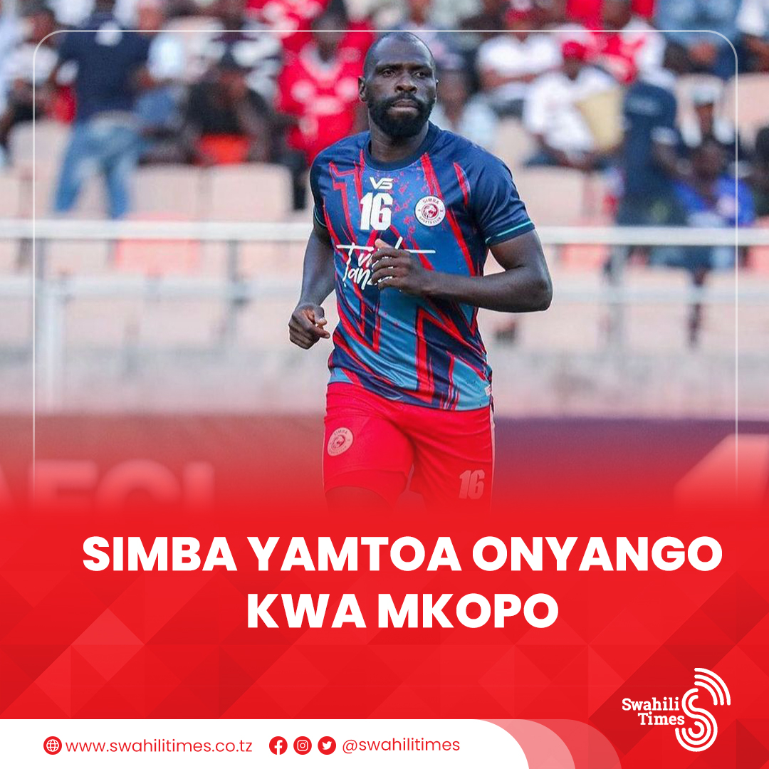 Swahili Times on Twitter: "Simba SC imemtoa Joash Onyango kwenda Singida Fountain Gate FC kwa ...